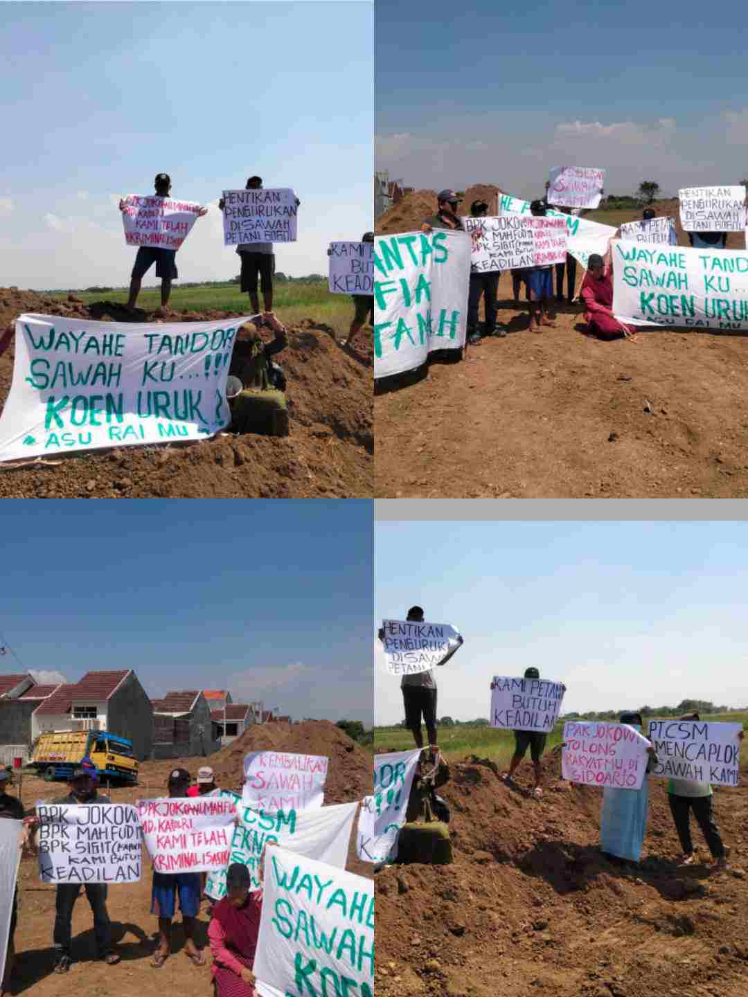 Lahan Gogol Gilir Diserobot Pengembang, Petani Urangagung Kembali ...