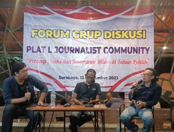 Plat L Journalist Community Gelar FGD Perangi Hoaks dan Kampanye Hitam ...