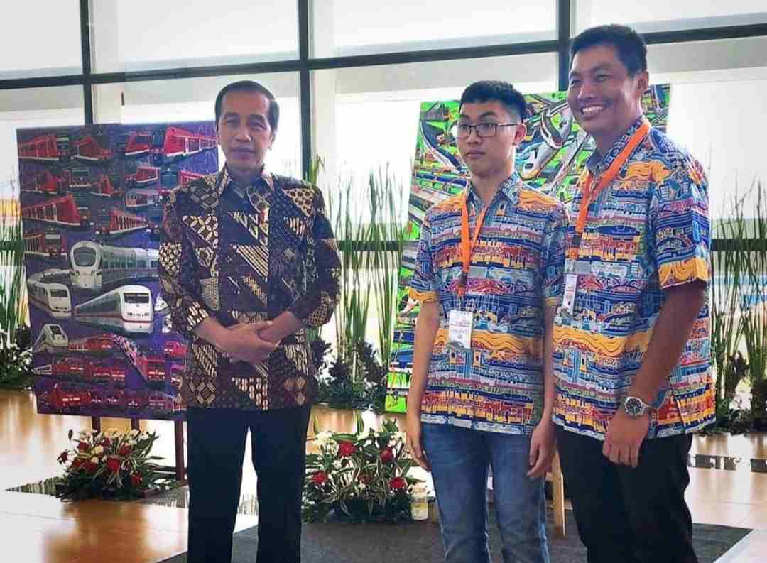 Vincent, pelukis Kereta Api Nikmati Kereta Cepat Woosh - Media Berita ...