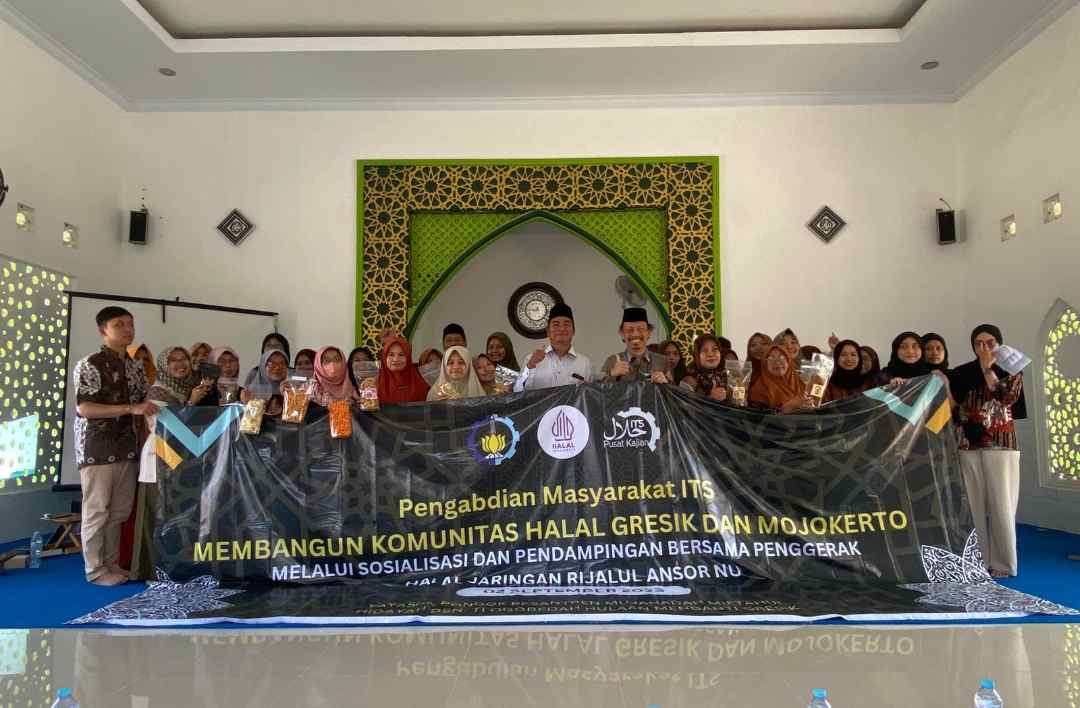 Tim KKN ITS Bantu Sertifikasi Halal UMKM Surabaya, Mojokerto dan Gresik - Media Berita Bangsa