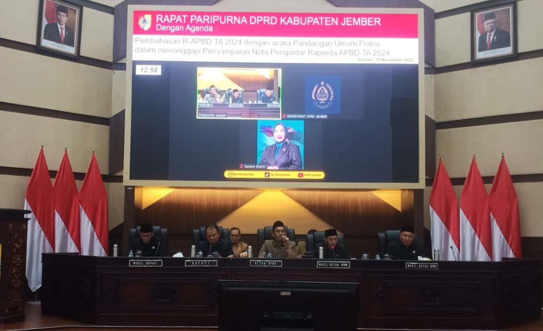 Seluruh Fraksi DPRD Jember Setujui R-APBD 2024 Dibahas Lebih Lanjut - Media Berita Bangsa