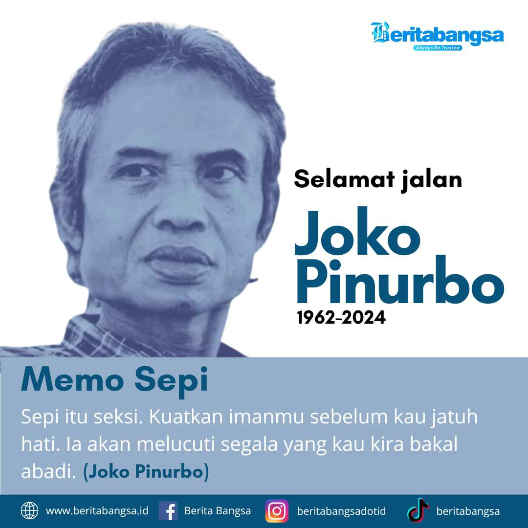 Joko Pinurbo, Pujangga Legendaris Tutup Usia - Media Berita Bangsa