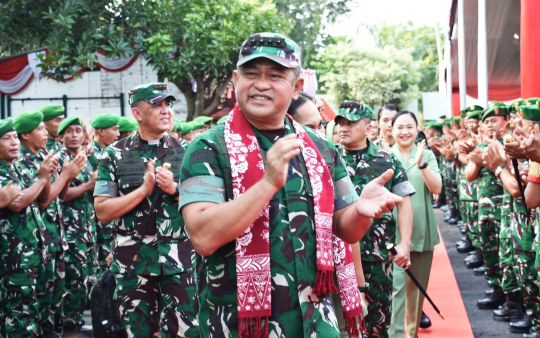 Kasad Kunjungi Makorem 082 CPYJ, Motivasi Keluarga Besar dan Prajurit ...