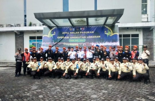 PT KAI Daop 7 Madiun Gelar Apel Pasukan Angkutan Lebaran 2025 Siap ...