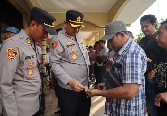 Polres Madiun Kota Gelar Pemeriksaan Kendaraan dan Senpi Dinas Polri ...